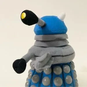 Toys | Doctor Dr Who Dalek 85 Inch Tall Talking Plush Blue Toy | Poshmark